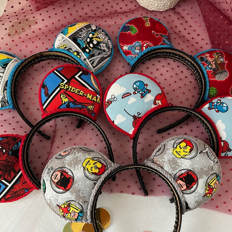 Spiderman Mouse Ears - Etsy