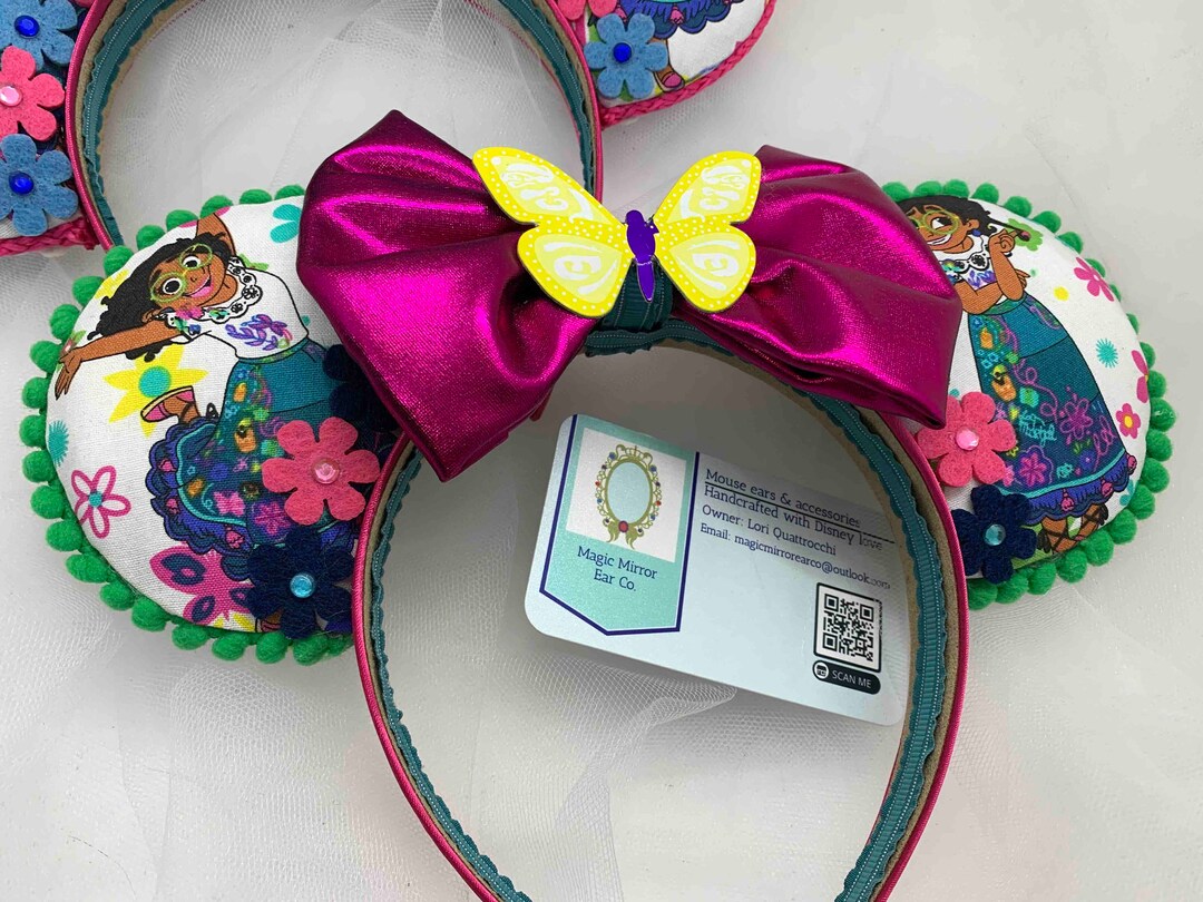 Encanto Mouse Ears for Adults, Encanto Minnie Ears for Kids, Mirabel ...