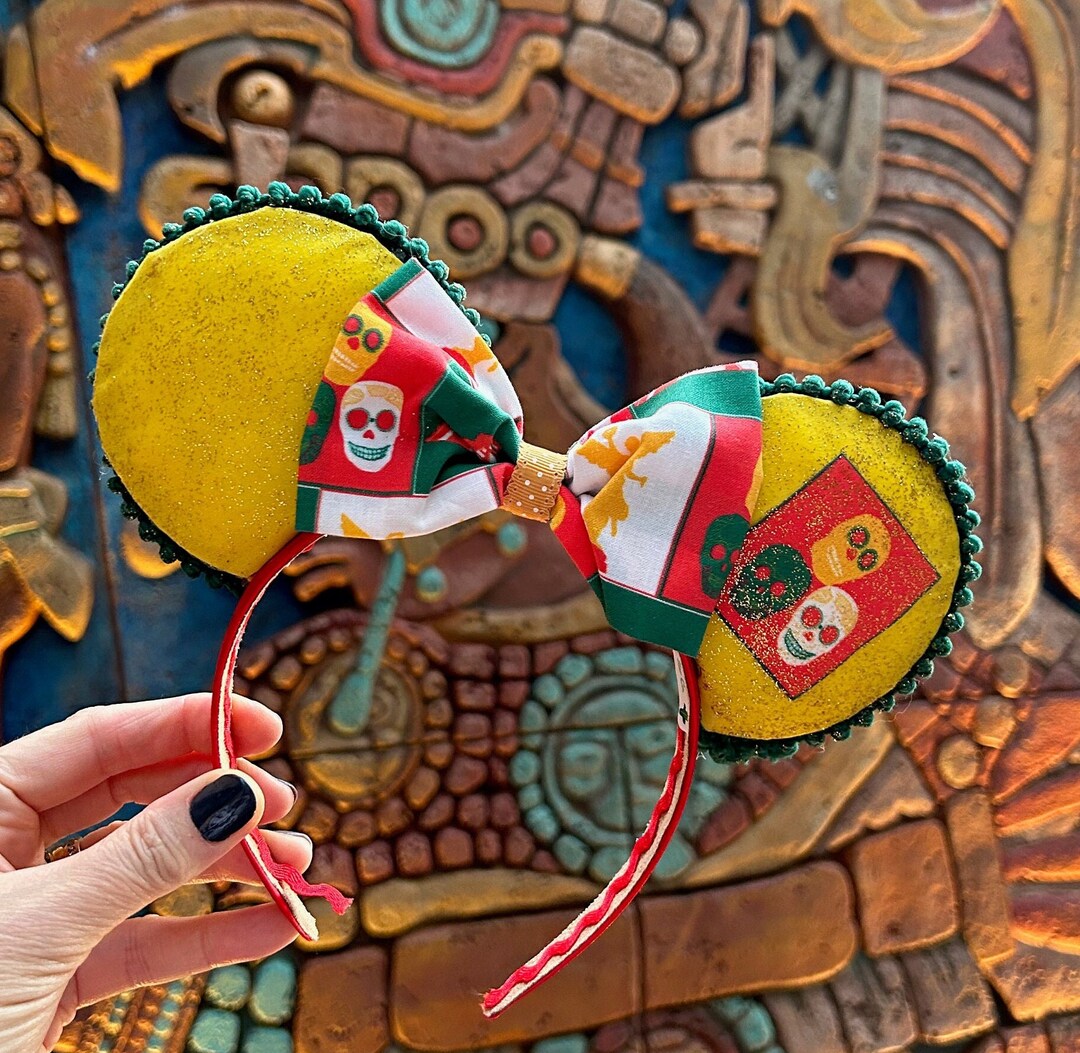 Orejas de Mickey temáticas de México para adultos, orejas mexicanas de ...