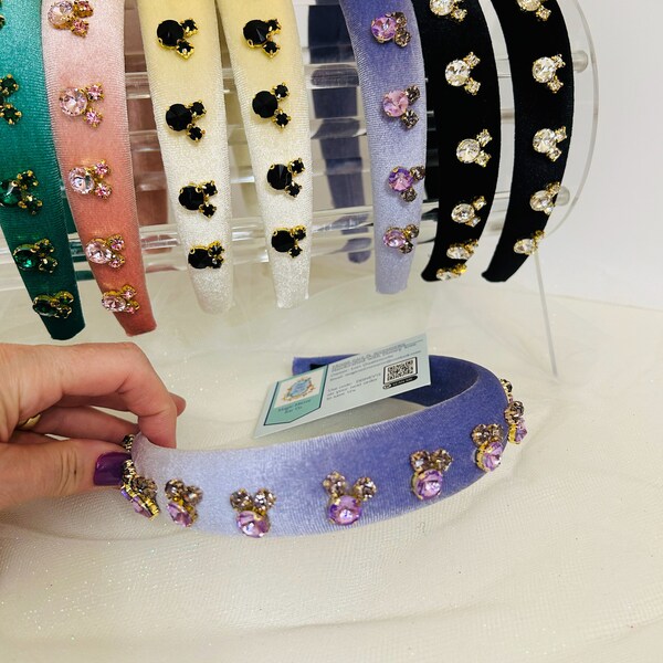 Rhinestone Mickey - Etsy