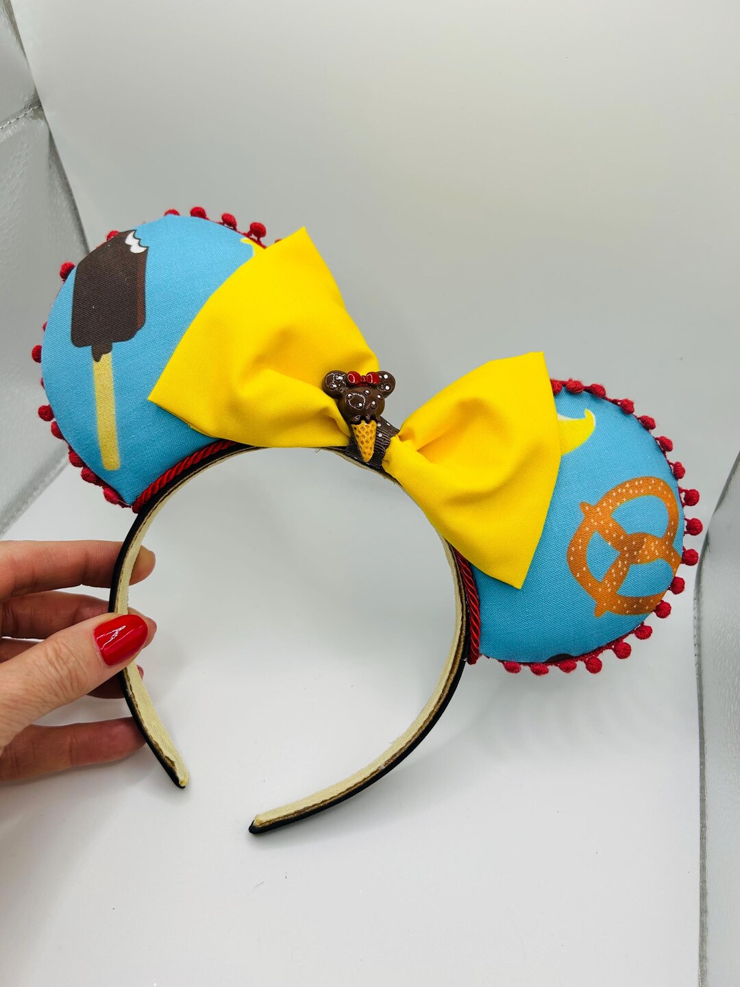 Mickey Pretzel Ears for Disney Trip, Churro Mouse Ears Headband, Mickey ...