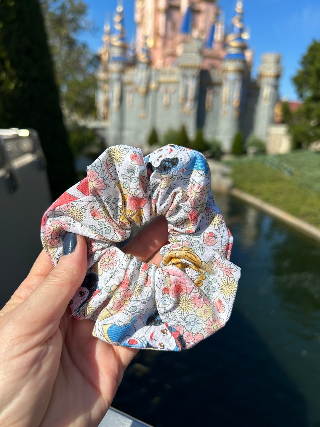 Disney Princess Hair Bow Scrunchie for Adults, Snow White Scrunchie for ...