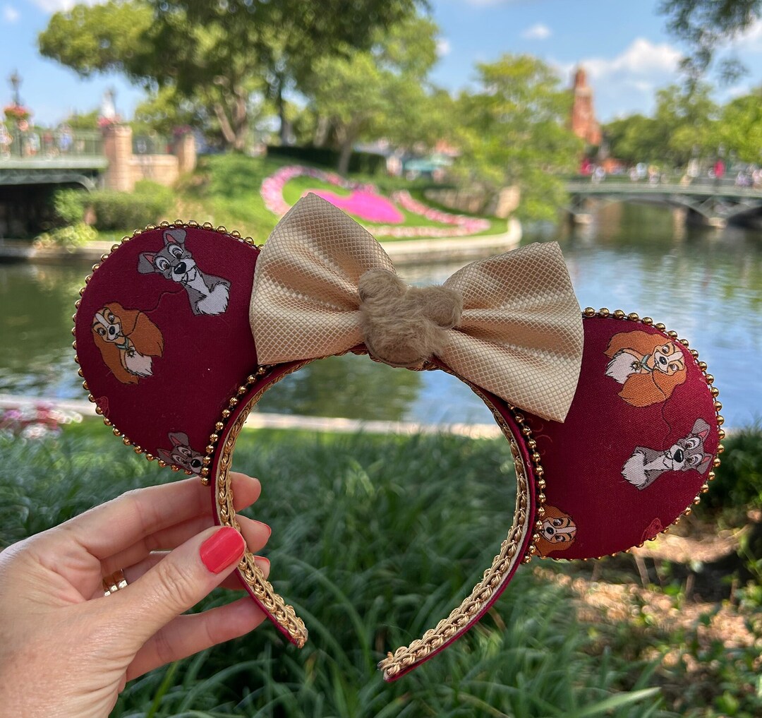 Lady and the Tramp Mickey Ears for Adults, Lady and the Tramp Mouse ...