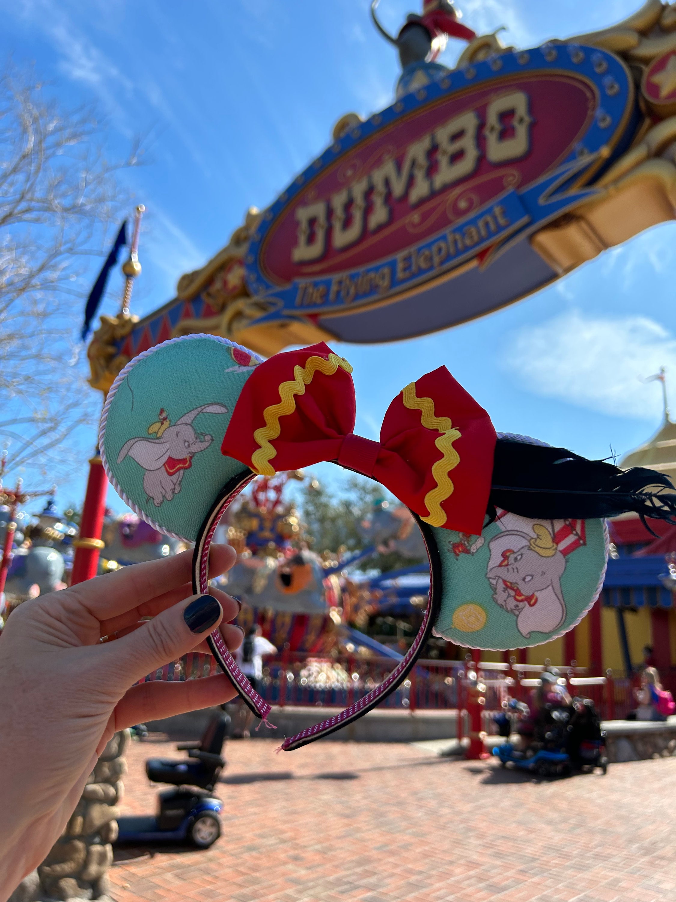 Dumbo Mouse Feather