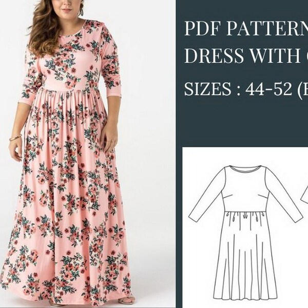 Plus Size Pattern - Etsy