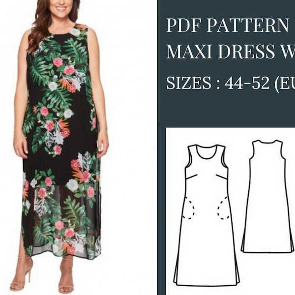 Plus Size Pattern - Etsy