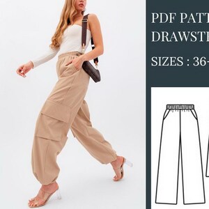 Pants Sewing Patterns, Sewing Patterns, Pattern Sewing, PDF Sewing ...