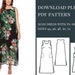 Plus Size Sewing Patterns Free Dress Pattern Women's - Etsy