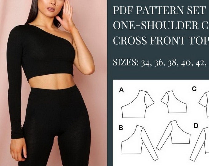 Crop Top Sewing Pattern Sewing Pattern Pattern Sewing | Etsy