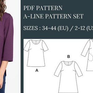 Pattern Sewing, Blouse Sewing Pattern, Sewing Pattern Women, Sewing ...