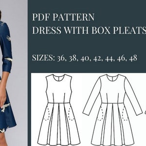 Dress Pattern Sewing Pattern Dress Pattern Sewing Womens - Etsy UK