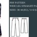 Wide Leg Pants Pattern, Pants Pattern, Trousers Patterns, Patterns ...