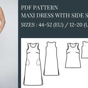 Plus Size Sewing Patterns, Free Dress Pattern, Women's Dress Pattern ...