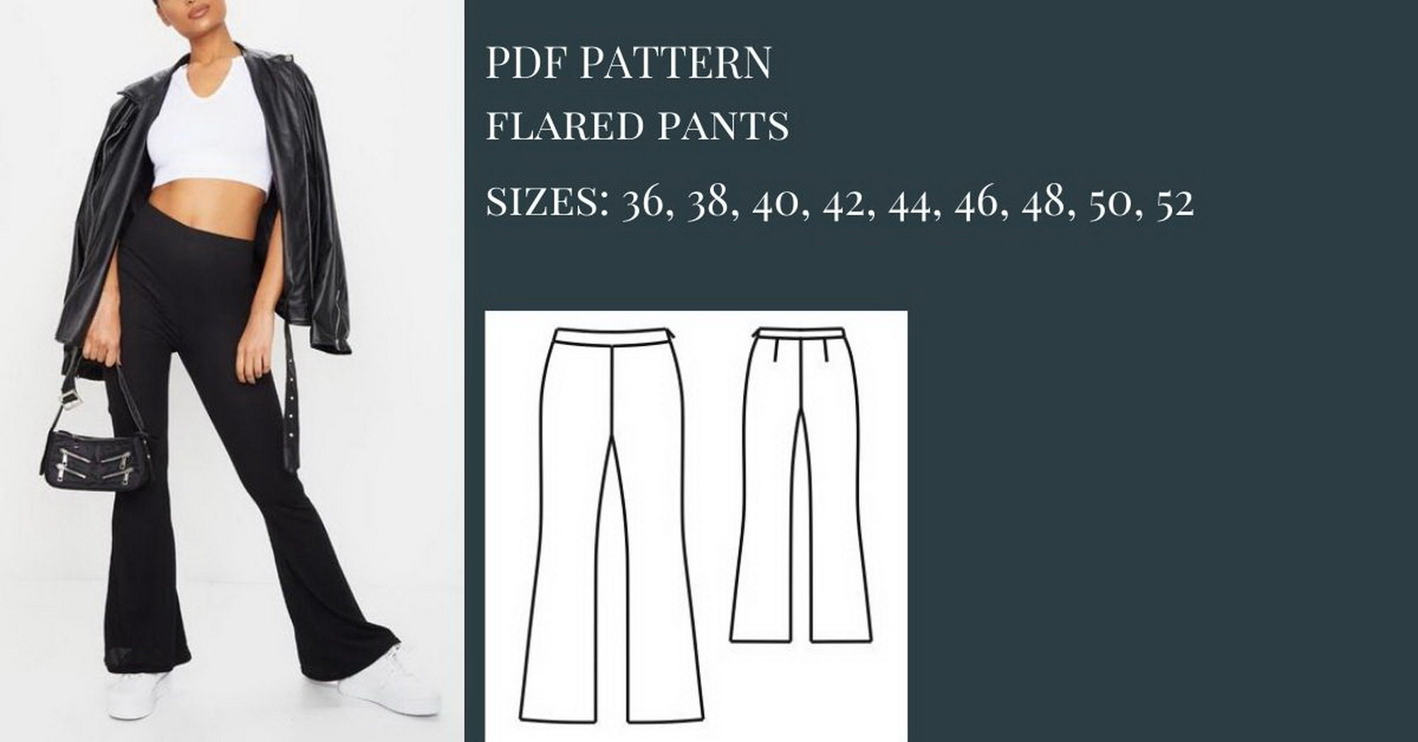 Pants Pattern Women Pants Pattern Trousers Patterns | Etsy