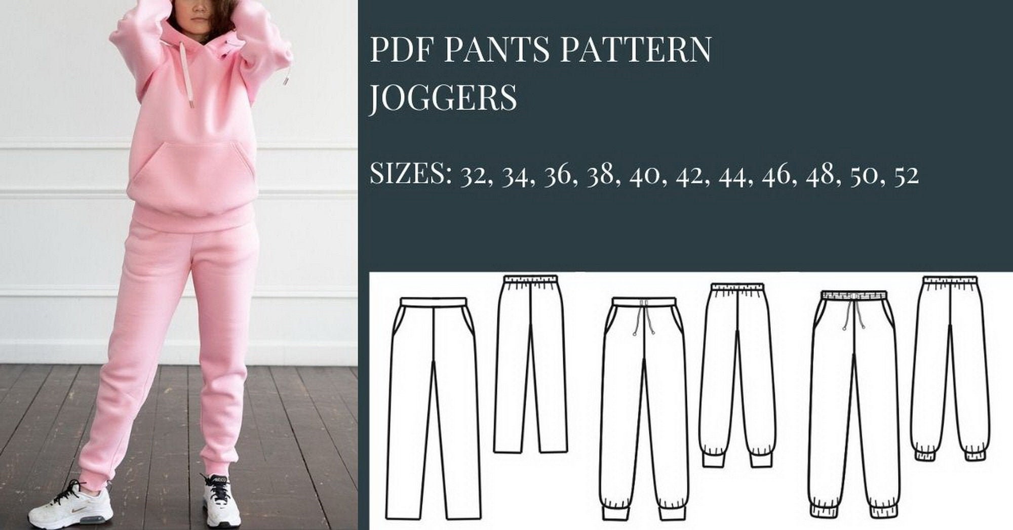 Pants Sewing Patterns Sewing Patterns Pattern Sewing PDF - Etsy
