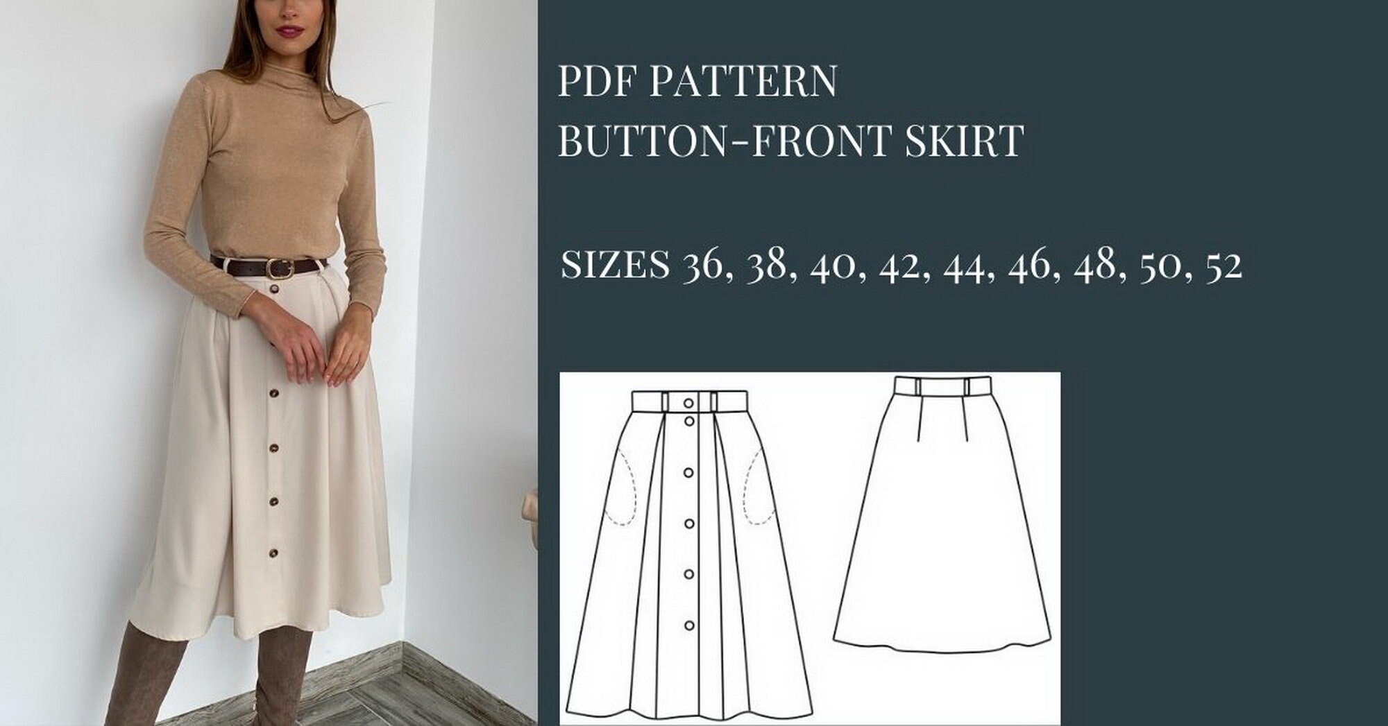 Skirts Sewing Patterns Sewing Patterns Pattern Sewing - Etsy