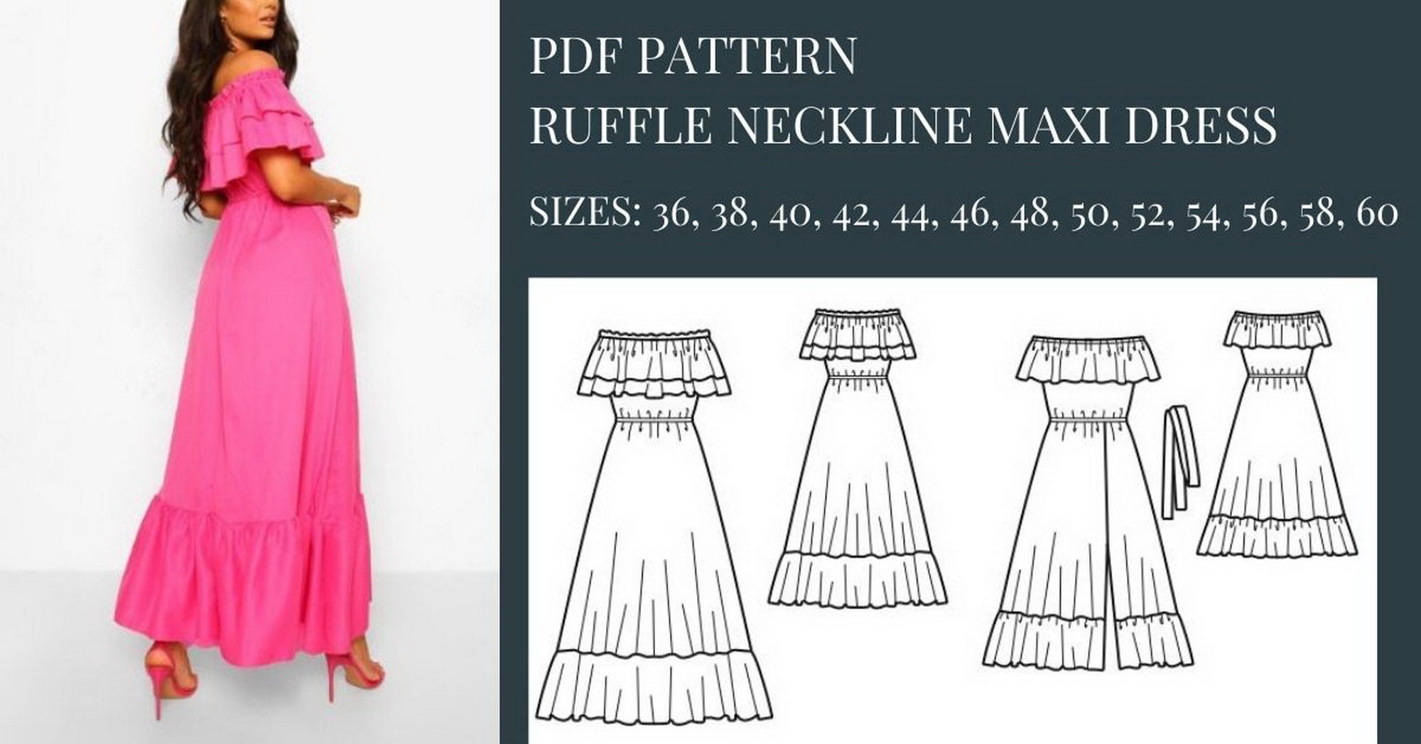 Dress Pattern Dress Pattern Women Plus Size Sewing Patterns - Etsy