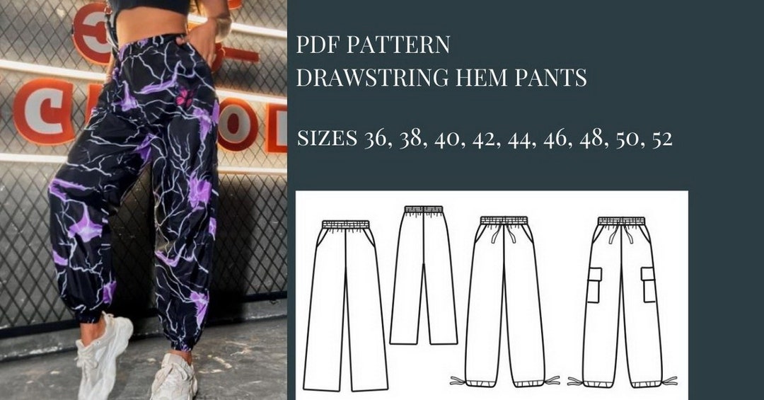 Pants Sewing Patterns, Sewing Patterns, Pattern Sewing, PDF Sewing ...