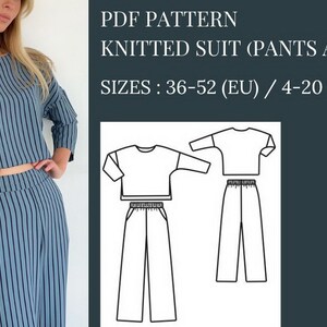 Pants Sewing Patterns, Sewing Patterns, Pattern Sewing, PDF Sewing ...
