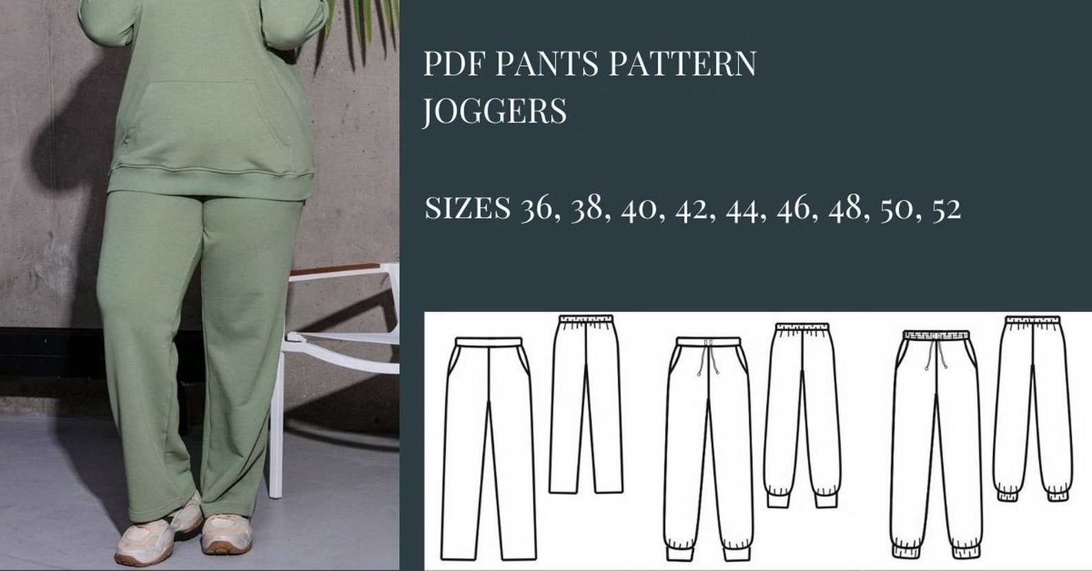 Pants Sewing Patterns Sewing Patterns Pattern Sewing PDF | Etsy