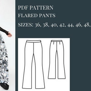 Pants Pattern, Women Pants Pattern, Trousers Patterns, Patterns Sewing ...