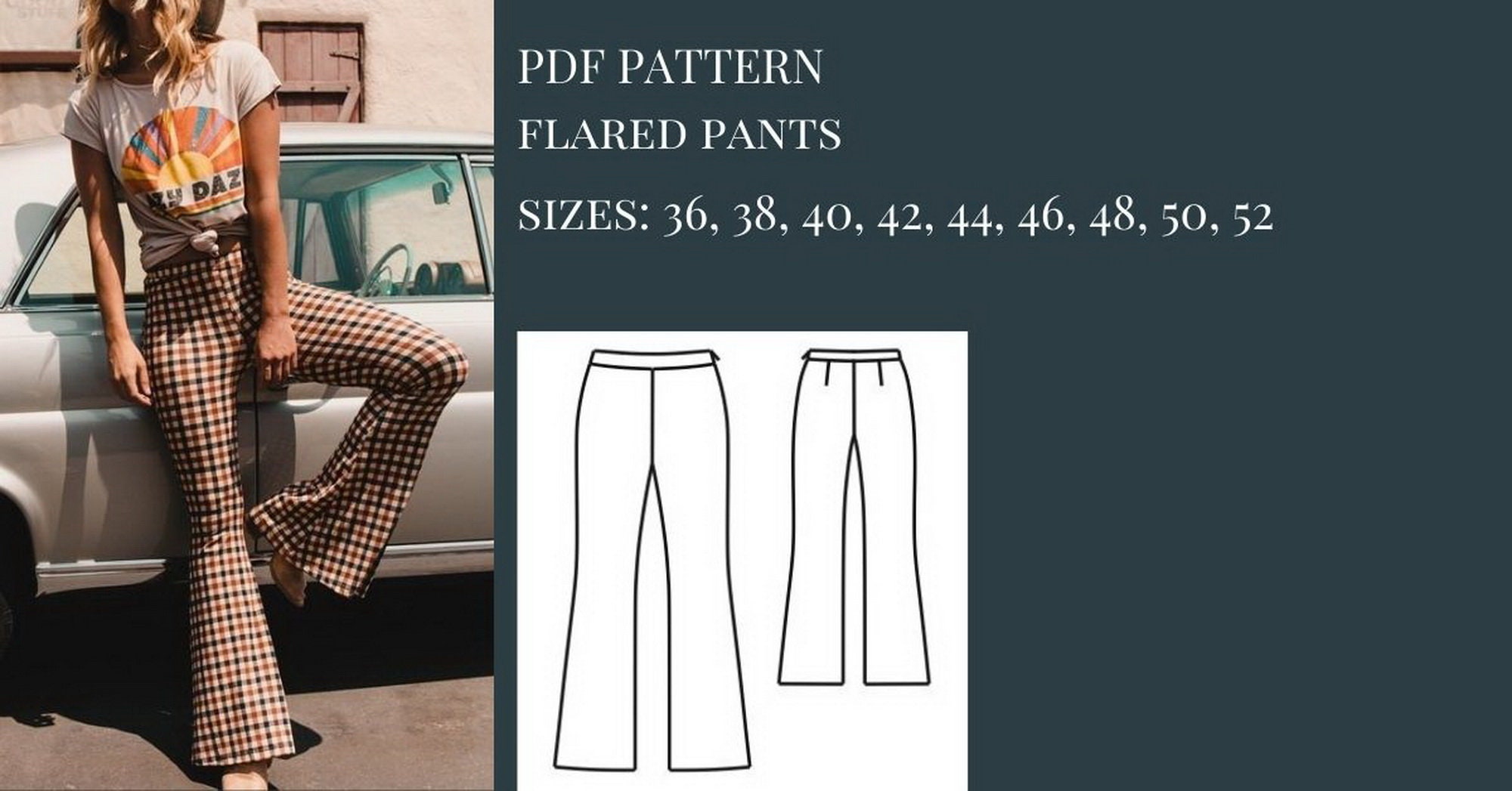Pants Pattern Women Pants Pattern Trousers Patterns | Etsy