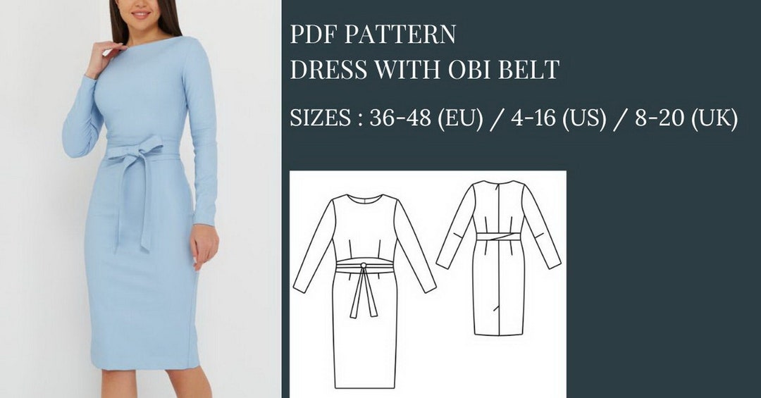 Dress Pattern, Sewing Patterns, Sewing Patterns for Women, Dresses ...