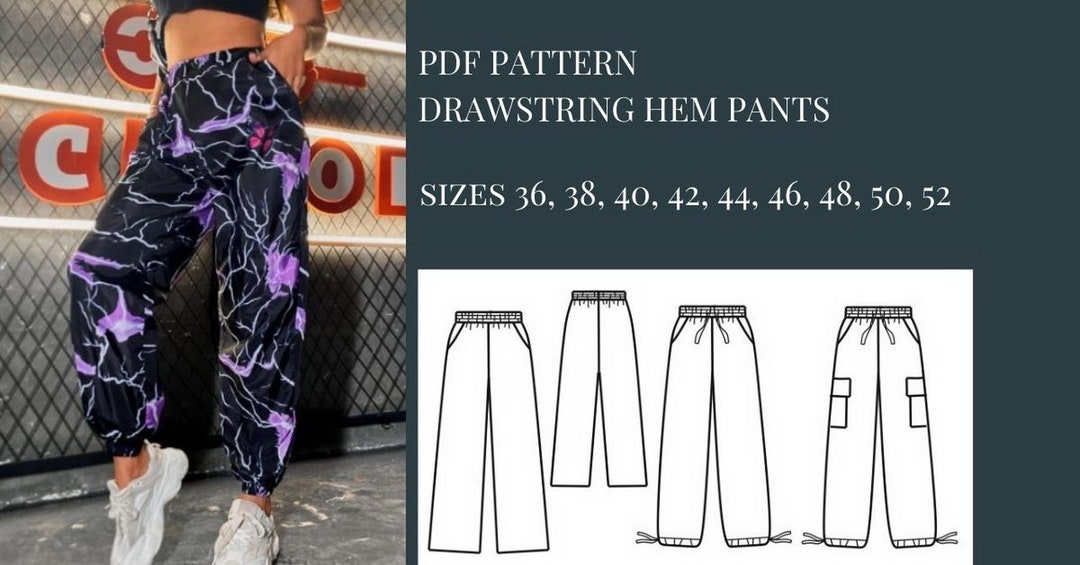 Pants Sewing Patterns Sewing Patterns Pattern Sewing PDF - Etsy