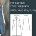 Pattern Sewing Dress Sewing Pattern Sewing Pattern Women Sewing Pattern ...