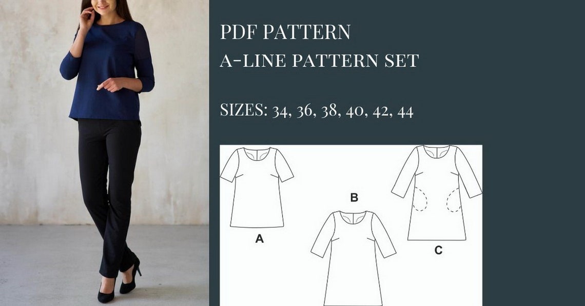Pattern Sewing Blouse Sewing Pattern Sewing Pattern Women - Etsy