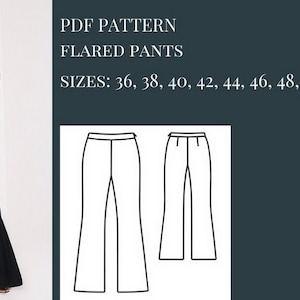 Pants Pattern, Women Pants Pattern, Trousers Patterns, Patterns Sewing ...