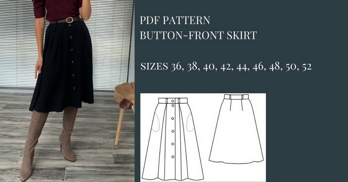 Skirts Sewing Patterns Sewing Patterns Pattern Sewing - Etsy