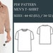 Men's T-shirt Sewing Pattern, Sewing Patterns, Pattern Sewing, PDF Men ...