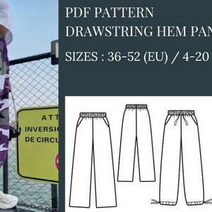 Pants Sewing Patterns, Sewing Patterns, Pattern Sewing, PDF Sewing ...