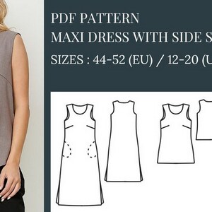 Plus Size Sewing Patterns, Free Dress Pattern, Women's Dress Pattern ...