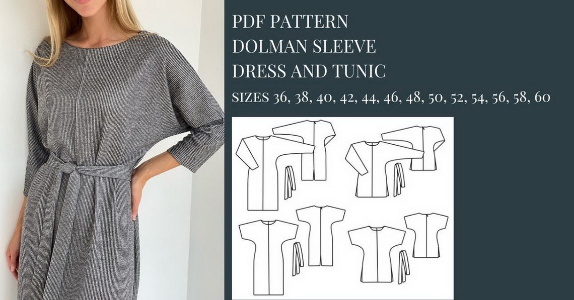 Dress Pattern Dress Pattern Women Plus Size Sewing Patterns - Etsy
