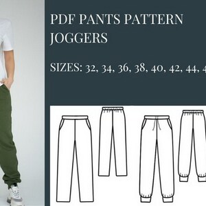 Pants Sewing Patterns Sewing Patterns Pattern Sewing PDF - Etsy