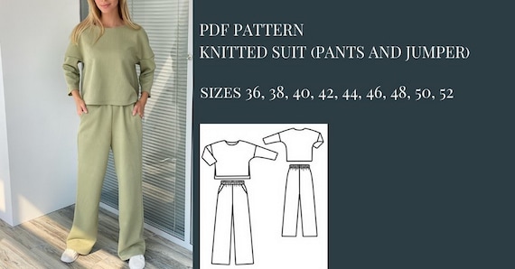 Pants Sewing Patterns Sewing Patterns Pattern Sewing PDF - Etsy