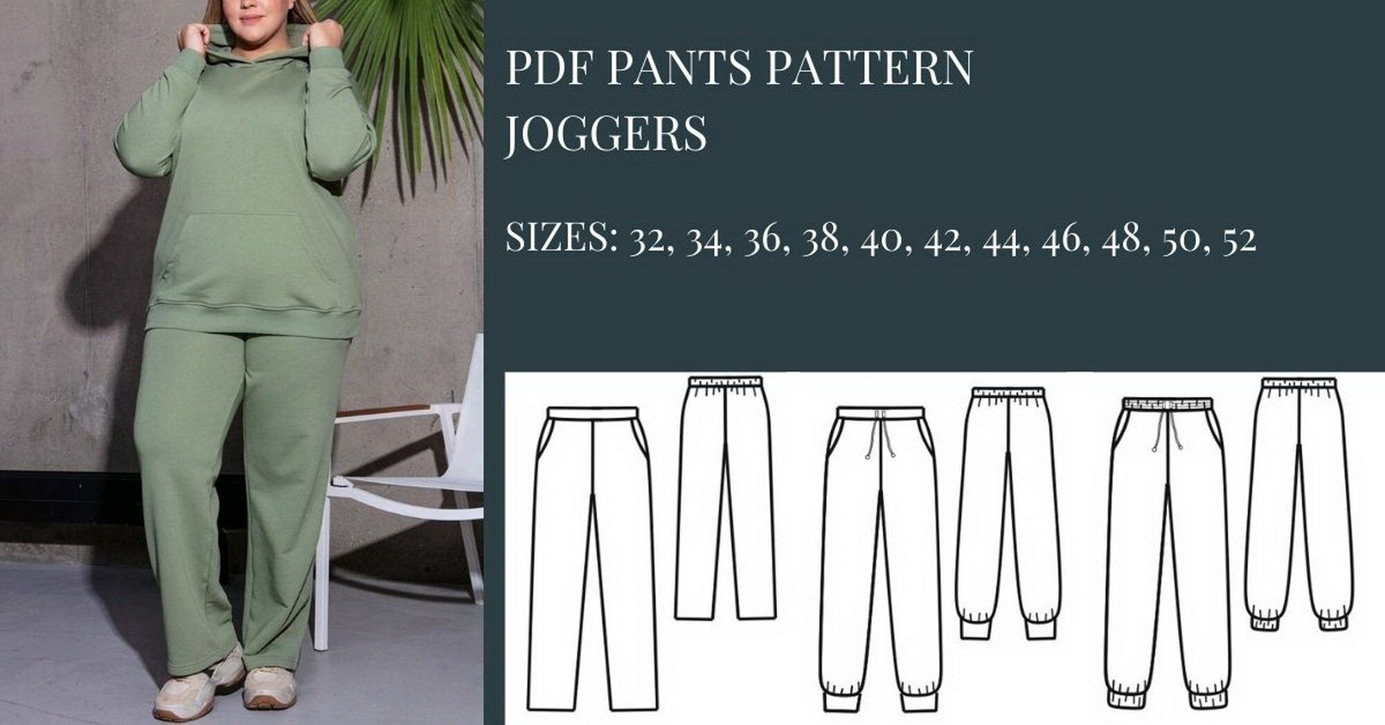 Pants Sewing Patterns Sewing Patterns Pattern Sewing PDF - Etsy Canada