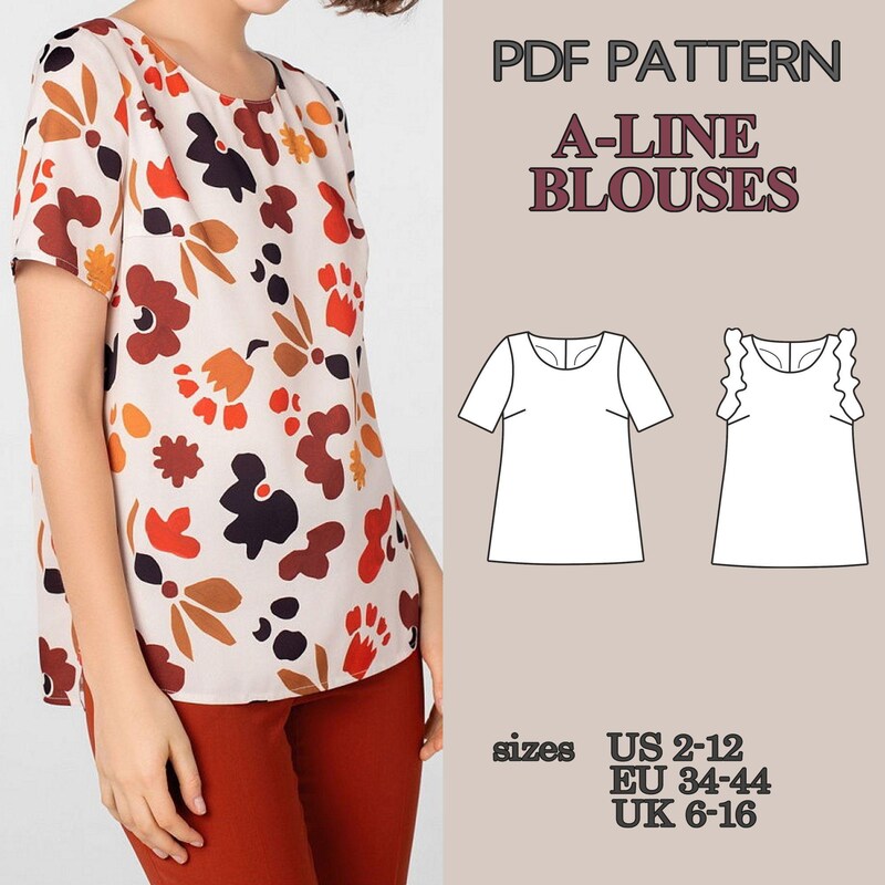 Women Aline Tops - Etsy