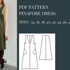 Pattern Sewing Dress Sewing Pattern Sewing Pattern Women Sewing Pattern ...