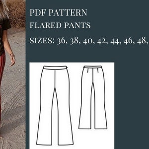 Pants Pattern, Women Pants Pattern, Trousers Patterns, Patterns Sewing ...