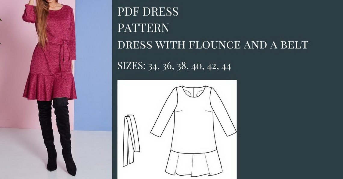 Free Pattern Free Patterns Womens Dress Pattern Dress - Etsy
