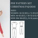 Christmas Pajamas Patterns Pajama Set Sewing Pattern Sleepwear Patterns ...