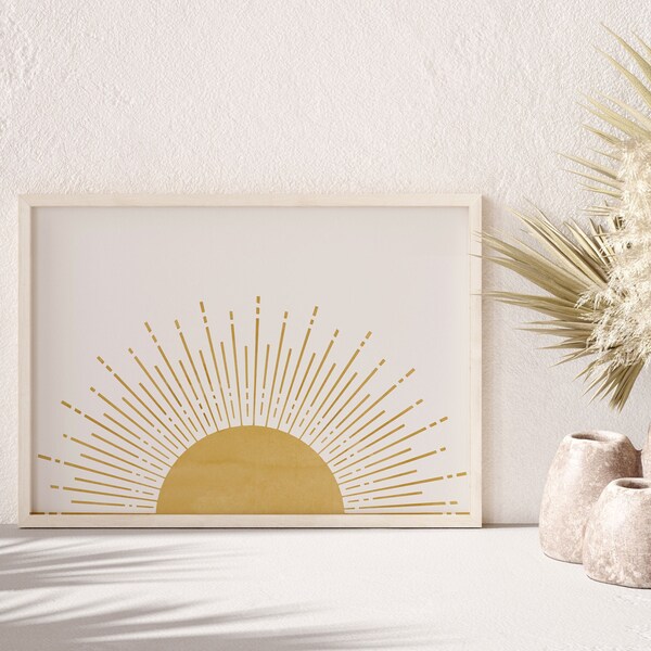 Sun Wall Art - Etsy