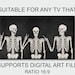Halloween Art Frame TV, Funny Skeleton Print, Modern Digital Art for ...