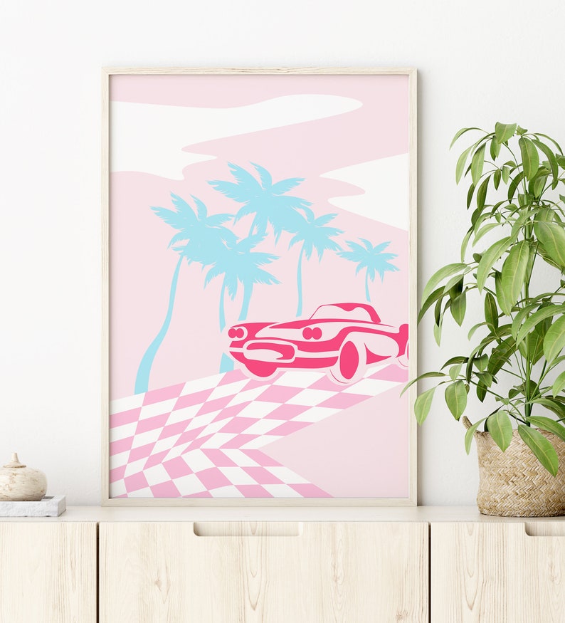 Trendy Gallery Wall Art Print Set Retro Art Print Bundle Set - Etsy