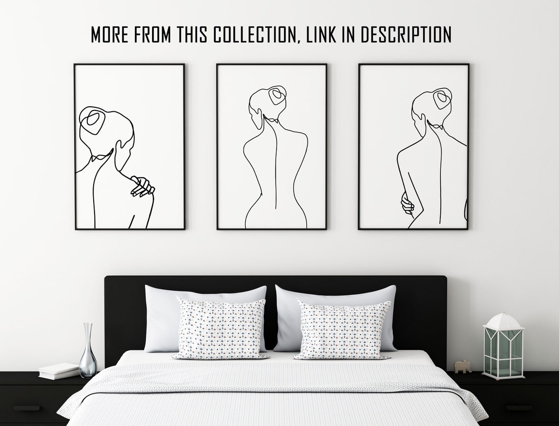 Abstract Woman Line Art Simple Line Art One Line Art Girl Line Art ...