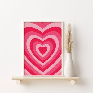 Colorful Boho Wall Art, Retro Art Print, Digital Download Set of 6 ...