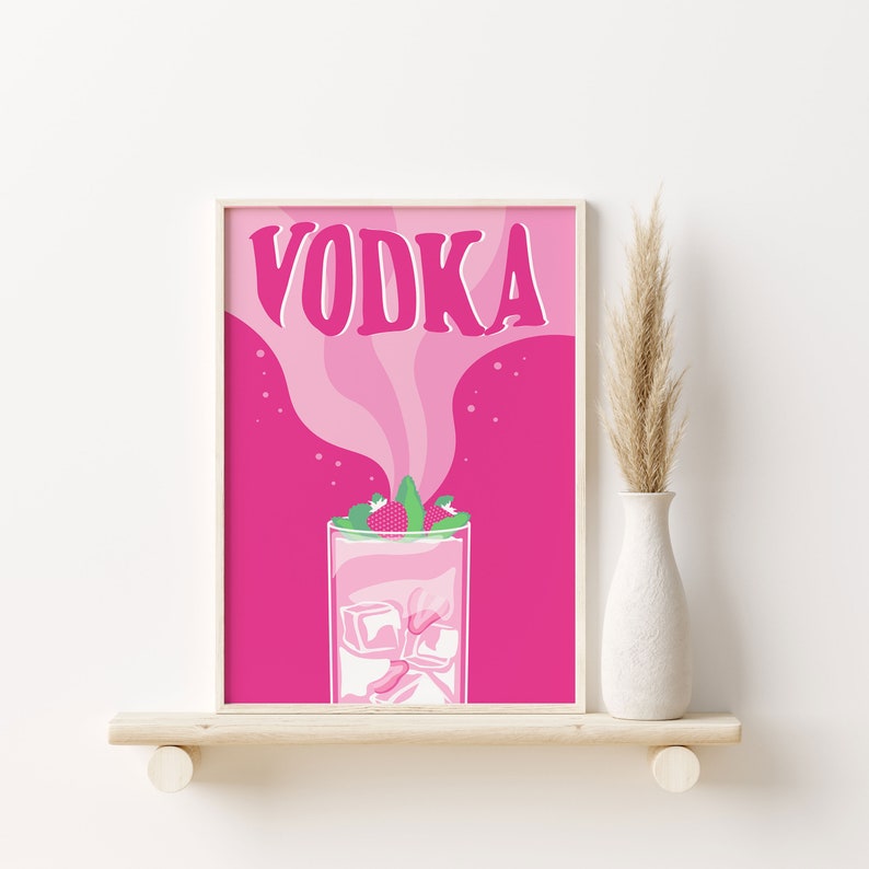 Trendy Gallery Wall Prints Retro Art Print Bundle Set of 6 - Etsy